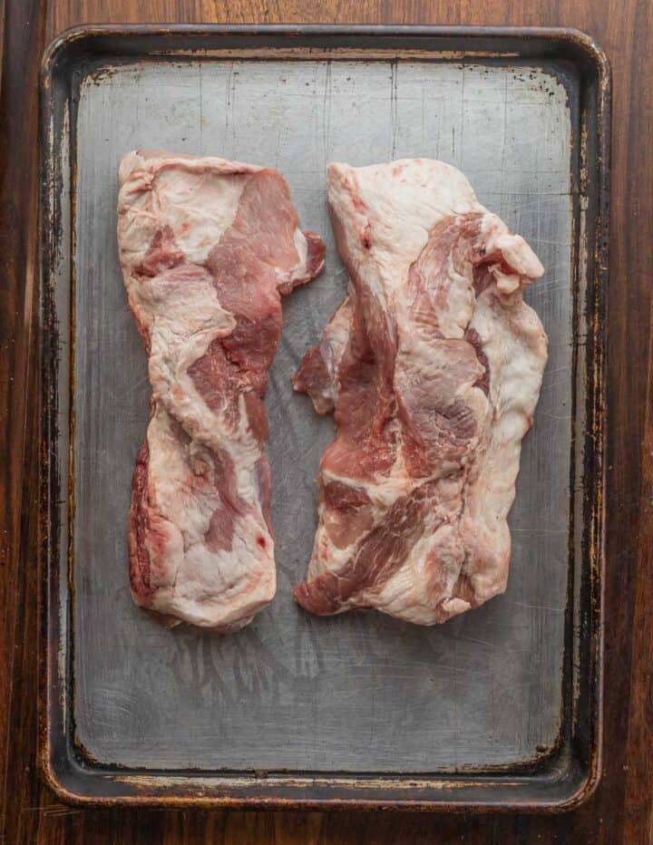 Smoked Pork Brisket with Mustard BBQ Sauce - Forager | Chef