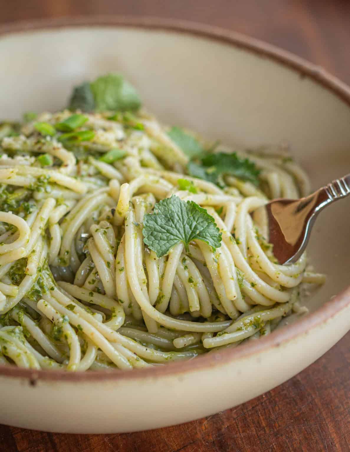 Garlic Mustard Pesto - Forager | Chef