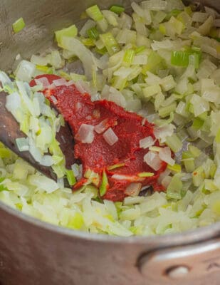 Old Fashioned Turnip Green Soup with Black Eyed Peas - Forager | Chef