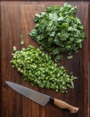 Old Fashioned Turnip Green Soup with Black Eyed Peas - Forager | Chef