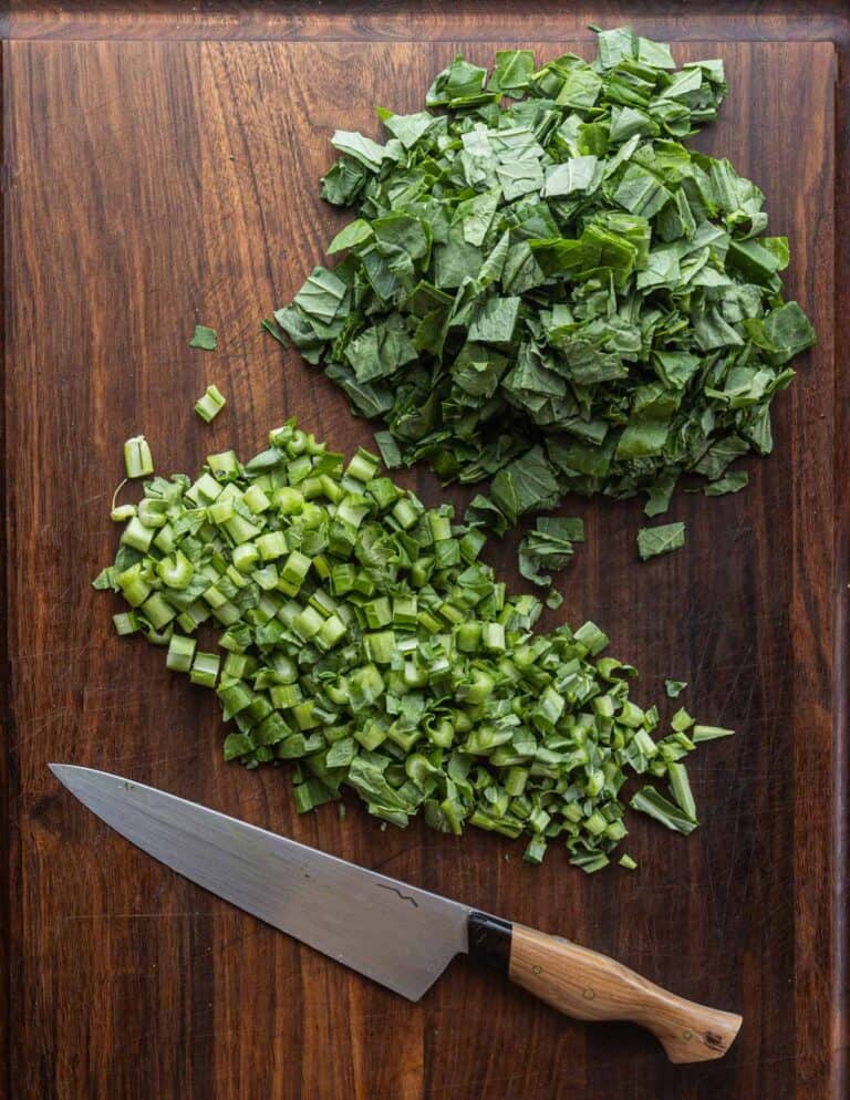 Old Fashioned Turnip Green Soup with Black Eyed Peas - Forager | Chef