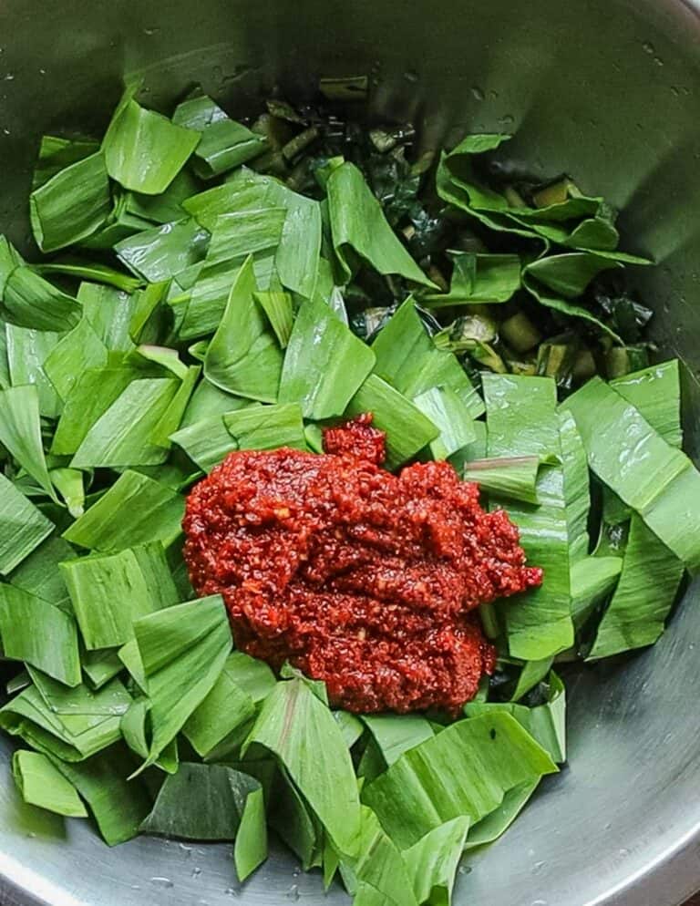 Fermented Dandelion or Wild Lettuce Kimchi - Forager | Chef