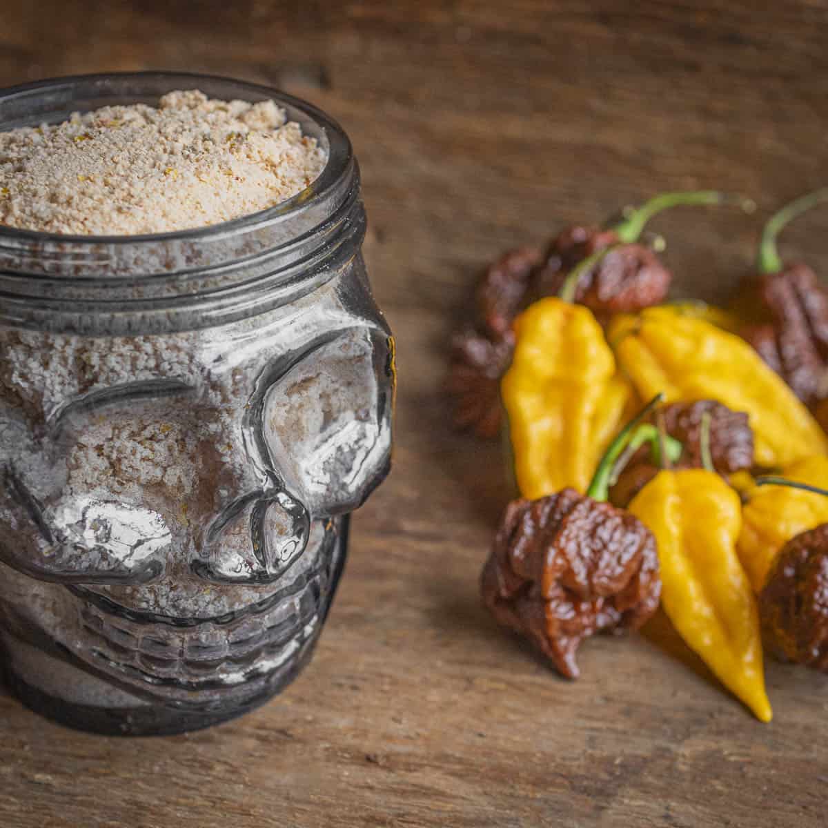 Hot Carolina Reaper or Ghost Pepper Salt - Forager | Chef