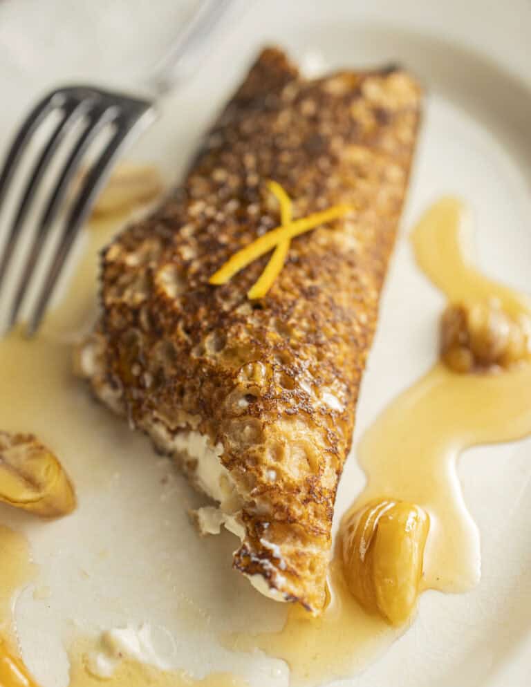 Necci: Tuscan Chestnut Flour Pancakes / Crepes - Forager | Chef
