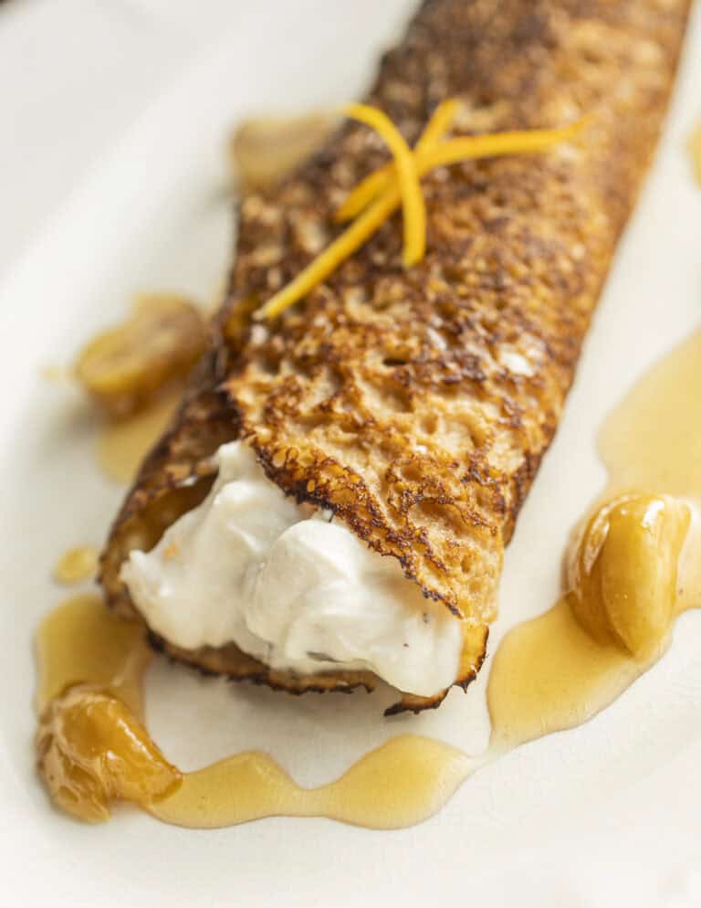 Necci: Tuscan Chestnut Flour Pancakes / Crepes - Forager | Chef