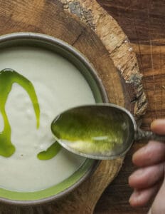 Creamy Parsley Root Soup - Forager | Chef