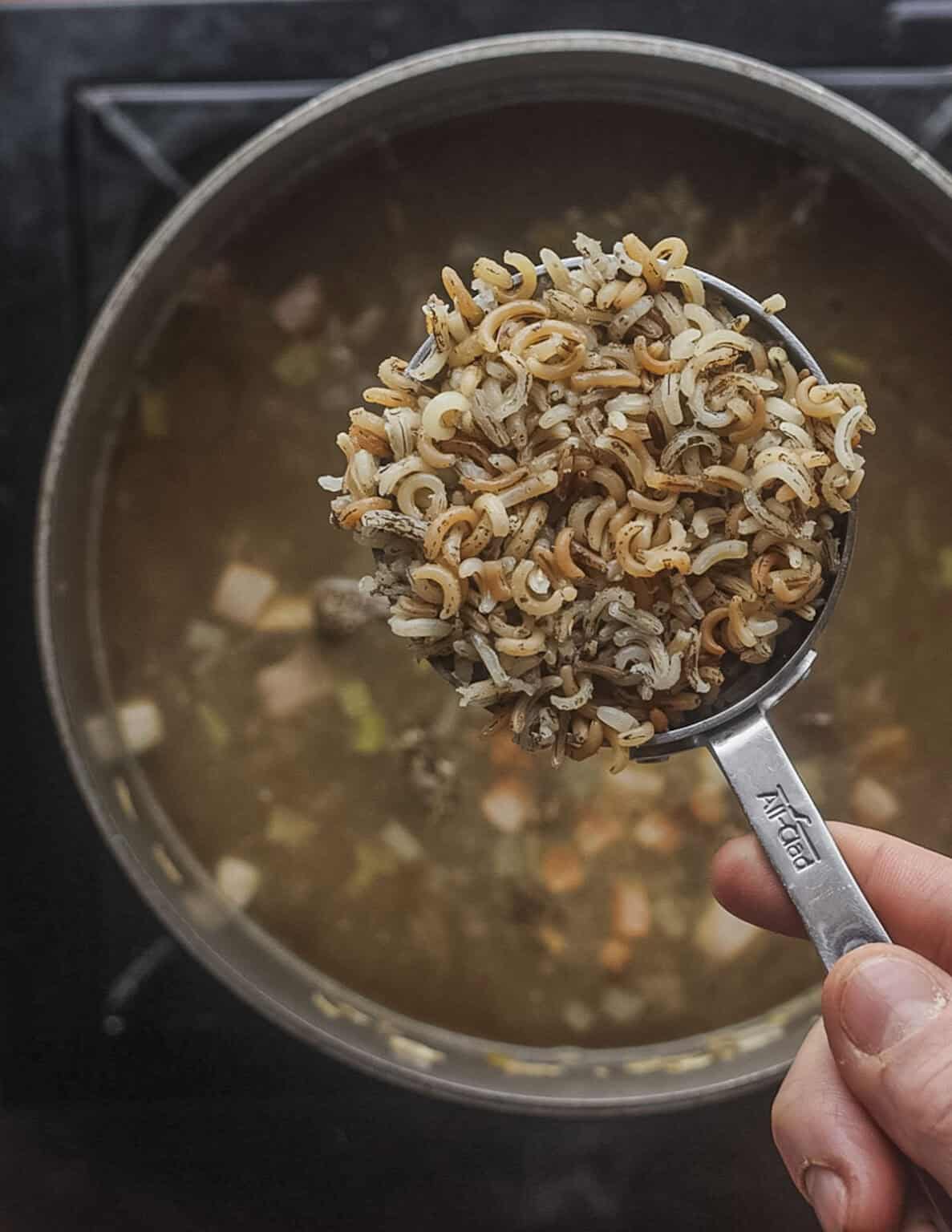Goose Soup with Wild Rice and Mushrooms - Forager | Chef