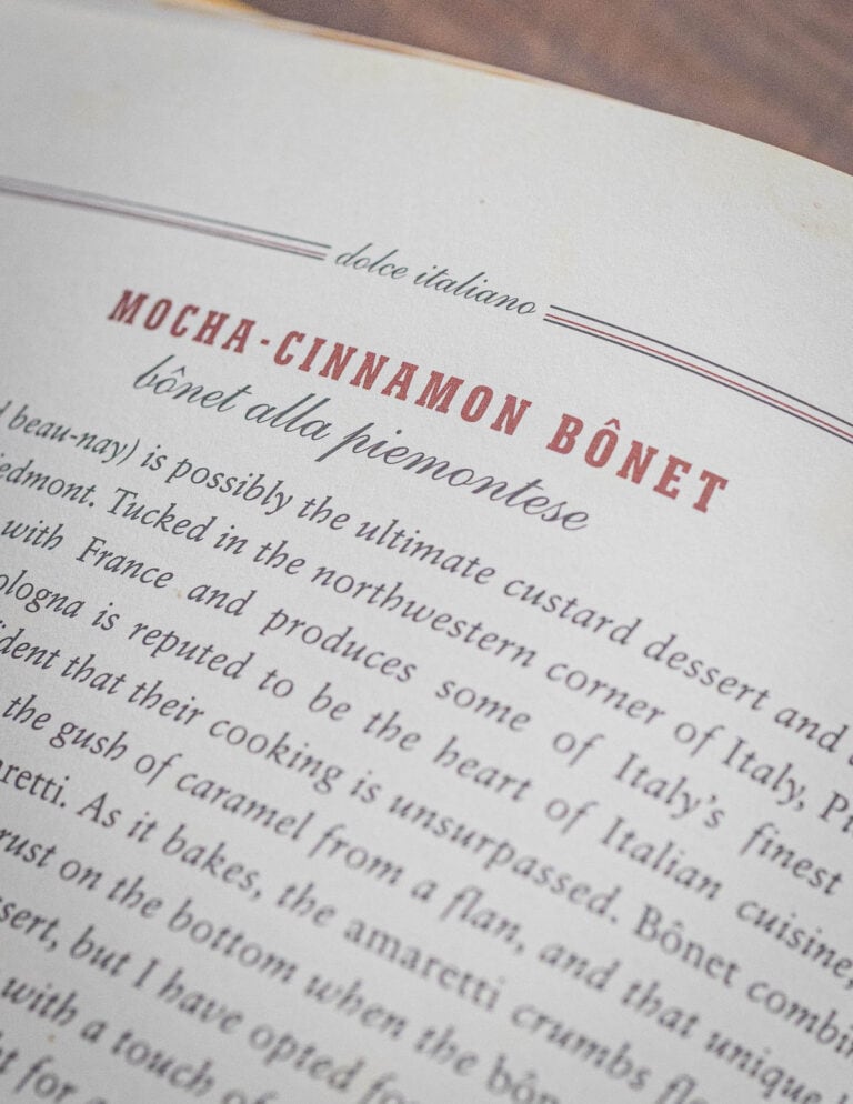 Bonet Piemontese: Italian Amaretti & Chocolate Flan Dessert