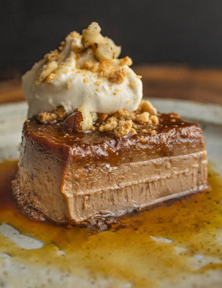 Bonet Piemontese: Italian Amaretti & Chocolate Flan Dessert