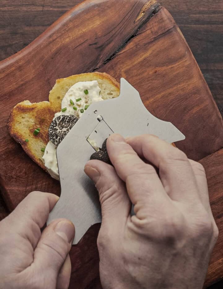 Easy Black Truffle & Burrata Toast - Forager | Chef